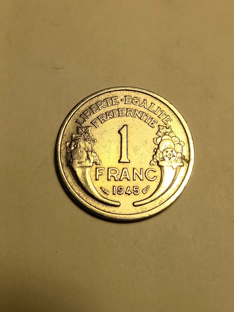 MONNAIE FRANCE - 1945 - 1 franc Morlon Aluminium, légère (1,3g) SUP EUR 44,50 - PicClick FR