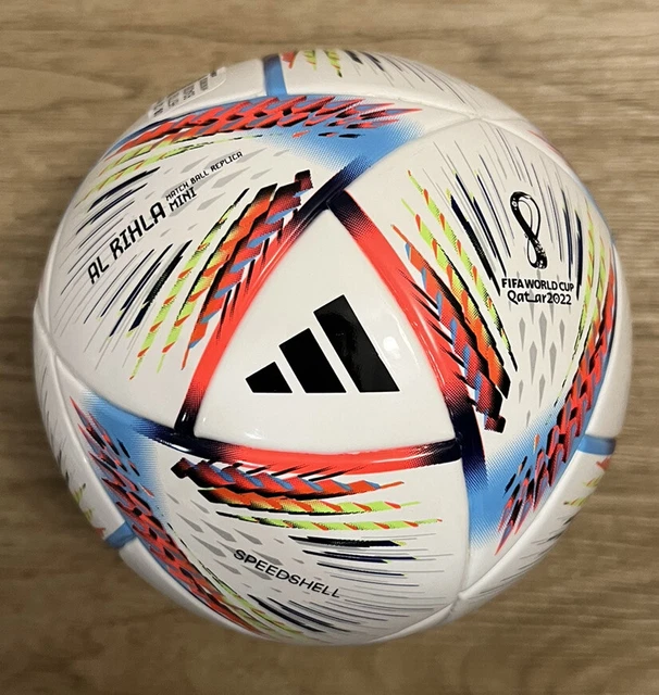 NEW OFFICIAL ADIDAS Al Rihla Qatar 2022 World Cup Group Stage Mini Ball ...