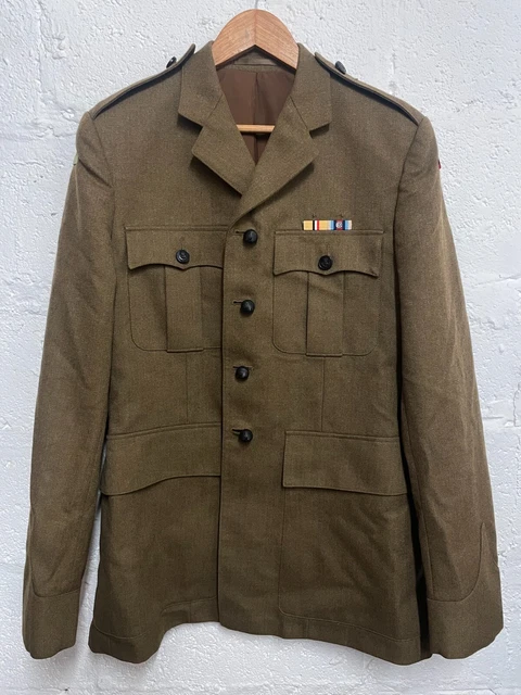BRITISH ARMY NO2 Dress Jacket The Rifles Regiment 182/104 Genuine ...