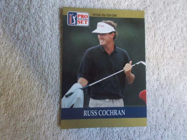 PRO SET 1990 PGA Tour Golf "RUSS COCHRAN" #14 Trading Card USA £1.75 ...