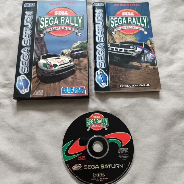 SEGA RALLY CHAMPIONSHIP Sega Saturn Game £13.99 - PicClick UK