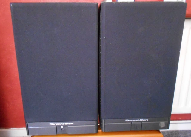 MORDAUNT‑SHORT MS20 SPEAKERS black british made working free uk ...