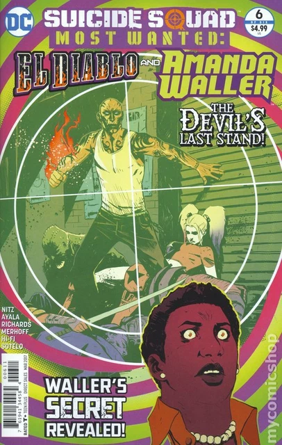 SUICIDE SQUAD MOST Wanted El Diablo & Boomerang #6 FN 2017 image stock EUR 3,77 - PicClick FR