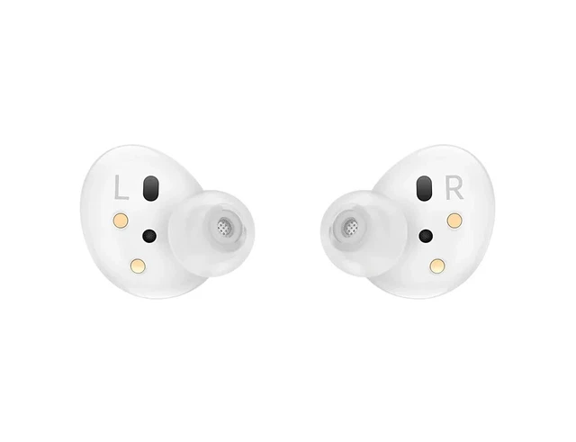 SAMSUNG GALAXY BUDS2 White Bluetooth SM-R177 AKG True Wireless Earbuds ...