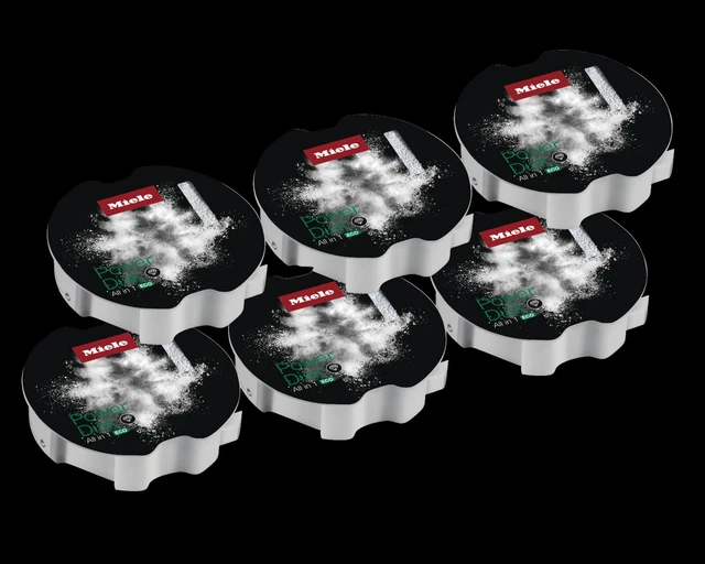 MIELE 6 PACKS of Power Disk All in one Dishwasher Detergent EUR 55,00 ...