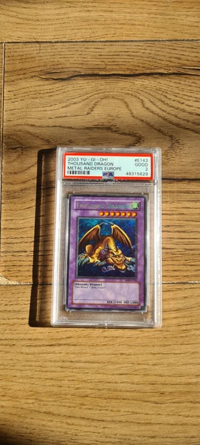 Yu Gi Oh Thousand Dragon 2003 Metal Raiders Mrd 143 Unl Secret