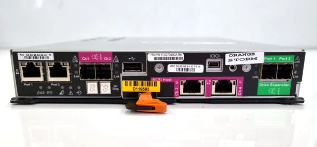 MODULE CONTROLEUR NETAPP I/F-6 E-X270400A-R6 16 Go/s FC non iSCSI 111-02546+A0 EUR 80,00 ...