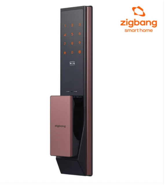 ZIGBANG SMART DOOR lock SHP-DP751 voice guidance card key password £306.08 - PicClick UK