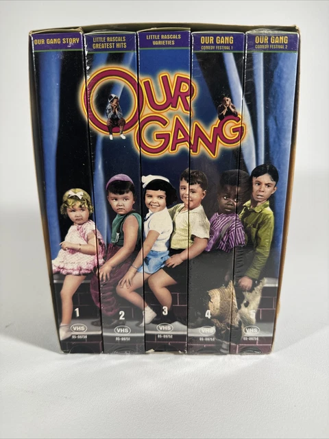 OUR GANG COLLECTOR 5 Pack Series VHS 5-Tape Set Videos Little Rascals Box set £18.25 - PicClick UK