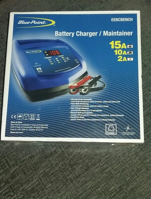 BLUE POINT BATTERY charger/ maintainer. eebcbench.. £105.00 - PicClick UK