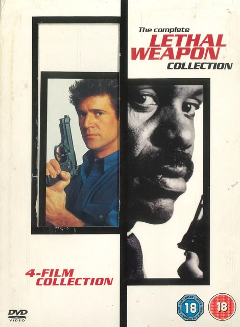 THE COMPLETE LETHAL Weapon Collection (2005) 4 Film DVD Box Set [Region ...