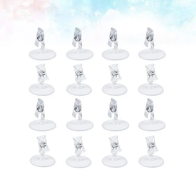 9 PCS RESTAURANT Clip Simplicity Seat Clear Rotatable Merchandise $17. ...