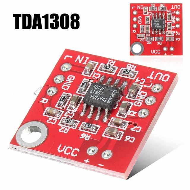 3-6V TDA1308 STEREO Headphone Amplifier Board Module Preamplifier For ...
