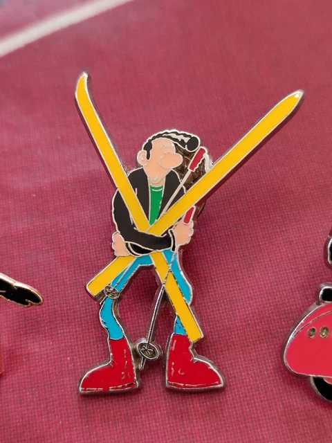 LOT 3 PIN'S Bd-Corner-Lucien-Kebra-Mouette De Gaston Lagaffe.ttbe EUR ...