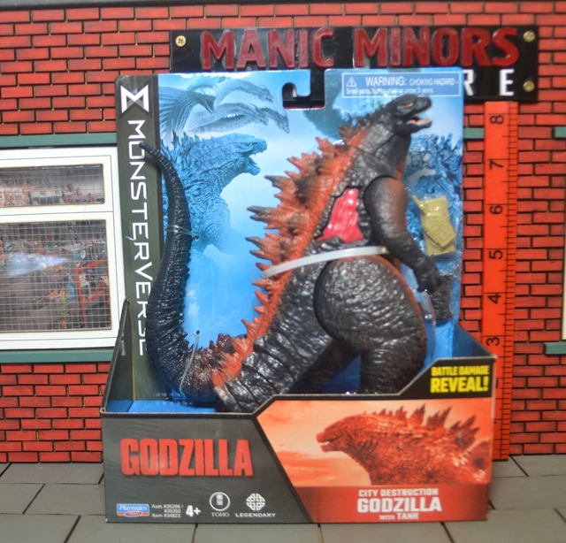 GODZILLA - MONSTERVERSE Playmates Monarch Action Figure - Godzilla With ...