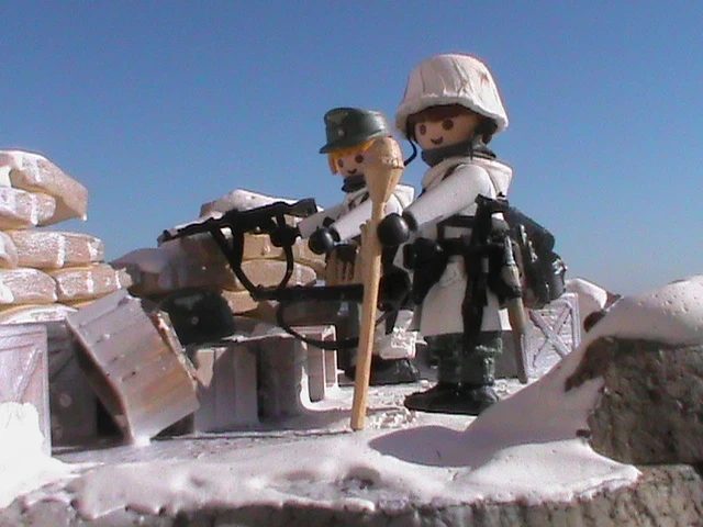 PLAYMOBIL CUSTOM SOLDAT Sturmbrigade (Russie-1944) Ref-0486 Bis EUR 39 ...