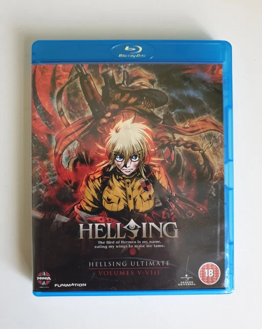 HELLSING ULTIMATE VOLUMES V To VIII Blu Ray (Anime, Manga) EUR 5,77 ...