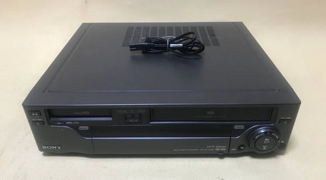 CASSETTE VIDÉO MAGNÉTOSCOPE Sony WV-H2 Hi8 Deck 8 mm noir AC100V 50/60 ...
