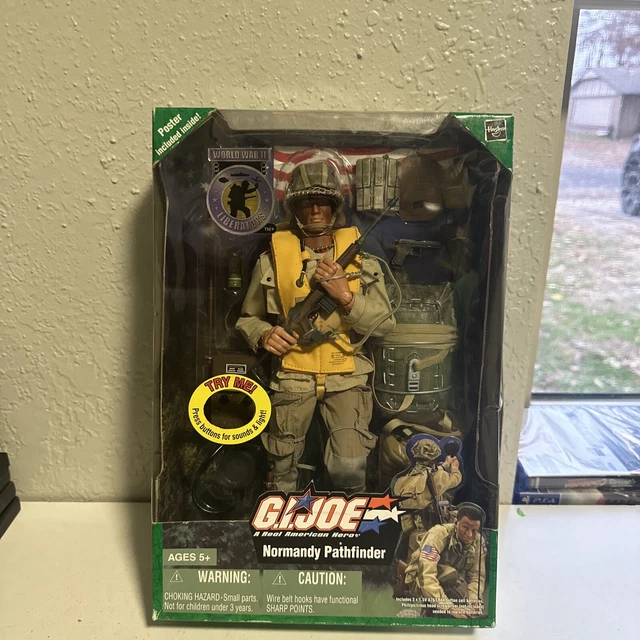 RARE VINTAGE GI. JOE NORMANDY PATHFINDER WORLD WAR II LIBERATORS $95.00 ...