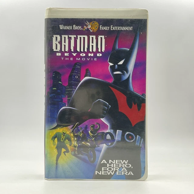 BATMAN BEYOND THE Movie VHS, 1999 Clamshell Warner Bros. With Inserts £ ...