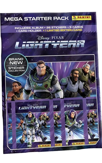 PANINI DISNEY PIXAR'S Lightyear Movie Sticker Collection - Starter Pack ...
