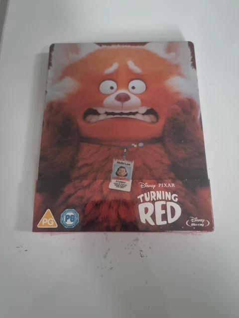 PIXAR TURNING RED - Limited Edition Blu-ray Steelbook Brand New And ...