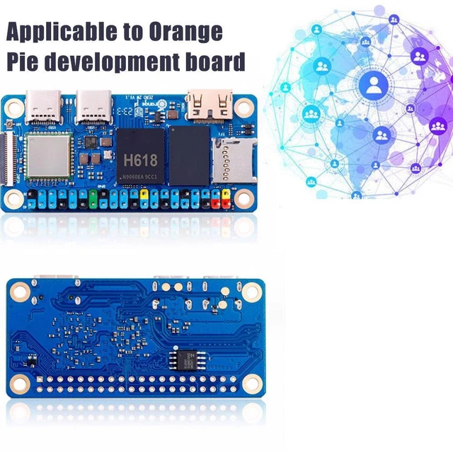 For Orange Pi Zero2w Development Board H618 Quad Core Android Wifi5 Linux W3d7 Eur 2866 