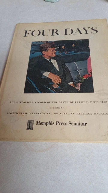 1964 FOUR DAYS Book- Historical Record - Death of President Kennedy ...