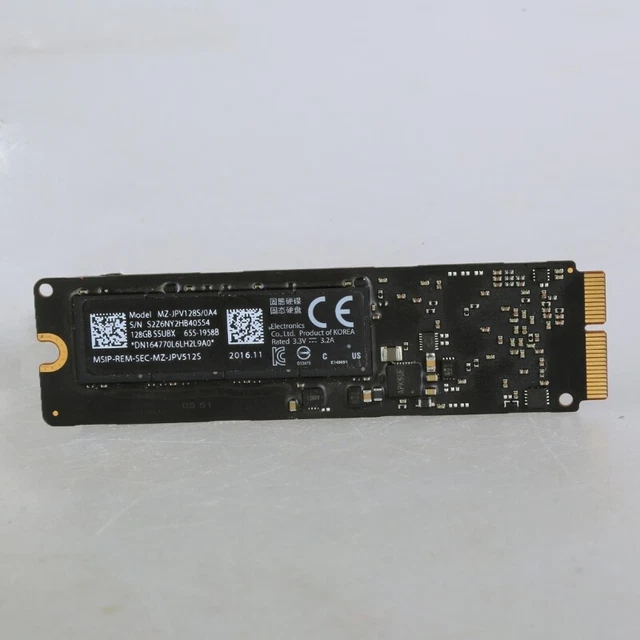 128GB INTERNAL SSD Hard Drives Replacement for A1502 A1398 A1465 A1466 ...
