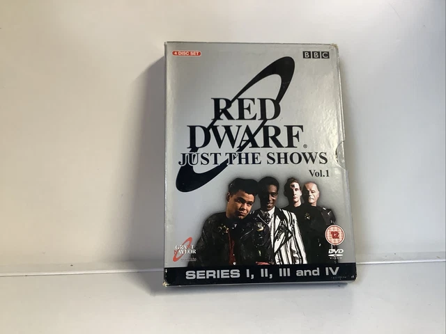 RED DWARF JUST The Shows Vol 1 DVD 2004 4 Disc Set Box Set Series 1 2 3 4 EUR 1,15 - PicClick IT