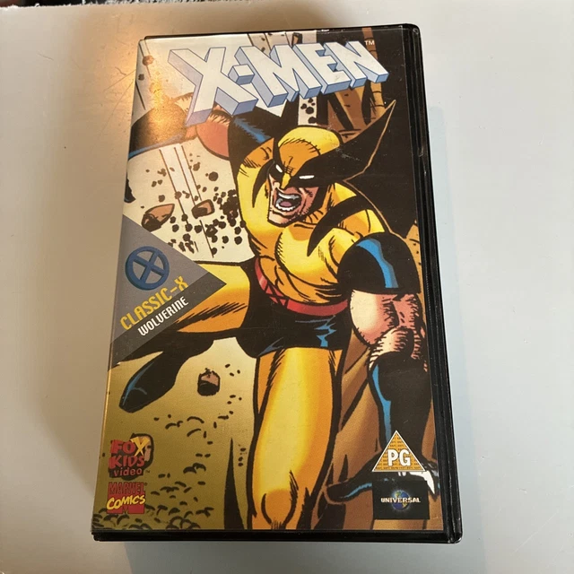 X-MEN WOLVERINE CLASSIC X Series Animated series VHS Tape £1.14 ...