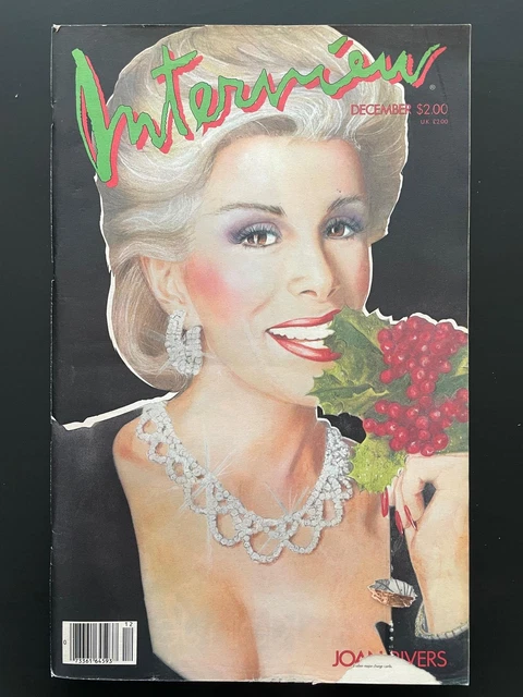 ANDY WARHOL INTERVIEW Magazine Vol. XIV No. 11 December 1984 Joan Rivers £40.86 - PicClick UK