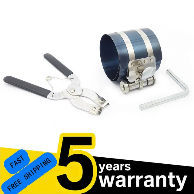 53MM-175MM QUICK RELEASE Engine Piston Ring Ratchet Type Compressor ...