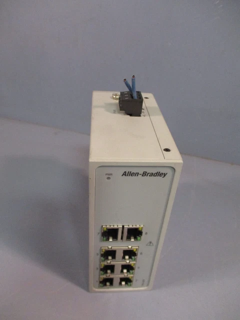 ALLEN BRADLEY STRATIX 2000 Unmanaged Ethernet Switch Ser A 1783-US8T ...
