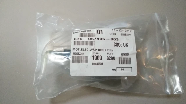 LAM RESEARCH WAP Motor Direct Drive wEncoder 676-067406-003 - NEW $102. ...