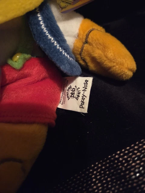 BEAN BAG BEARS Pokey Nose The Bear Beanie Kids Soft Toy £5.45 - PicClick UK