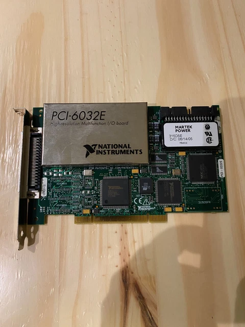 NATIONAL INSTRUMENTS PCI-6032E High Resolution I/O Board $99.00 ...