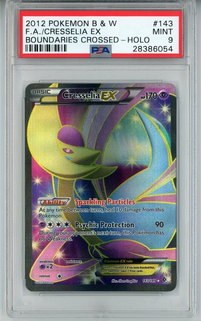 POKÉMON BOUNDARIES CROSSED Cresselia Ex #143 Full Art Holo Psa 9 Mint #28386054 EUR 190,57 ...