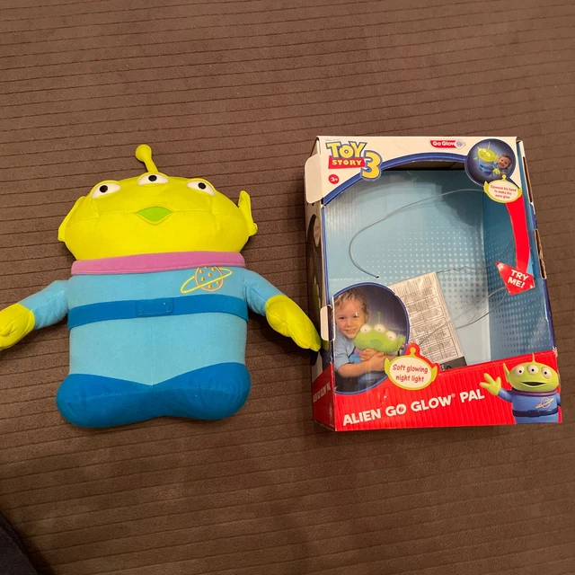 TOY STORY 3 ALIEN GO GLOW PAL Disney / Pixar Soft Light Up Toy. £22.99 ...