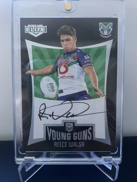 NRL YOUNG GUNS Signature 🔥 Reece Walsh 🔥 #73/100 $575.00 - PicClick AU