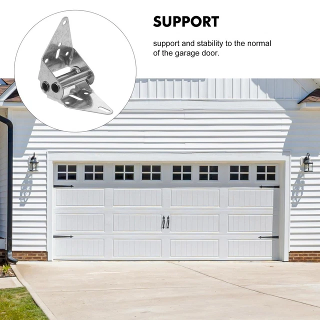 GARAGE DOOR CENTER Support Bracket Brackets Brace Adjustable Top $23.85 ...