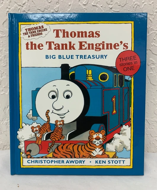 Thomas The Tank Engine Big Blue Treasury Book By Christopher Awdrey