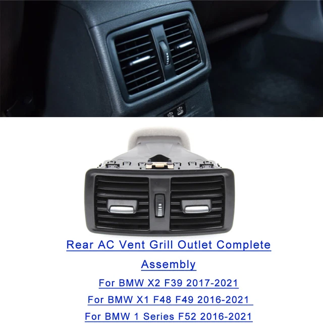 REAR ROW A/C Air Outlet Vent Assembly Fit For BMW X2 X1 1 Series F39 ...