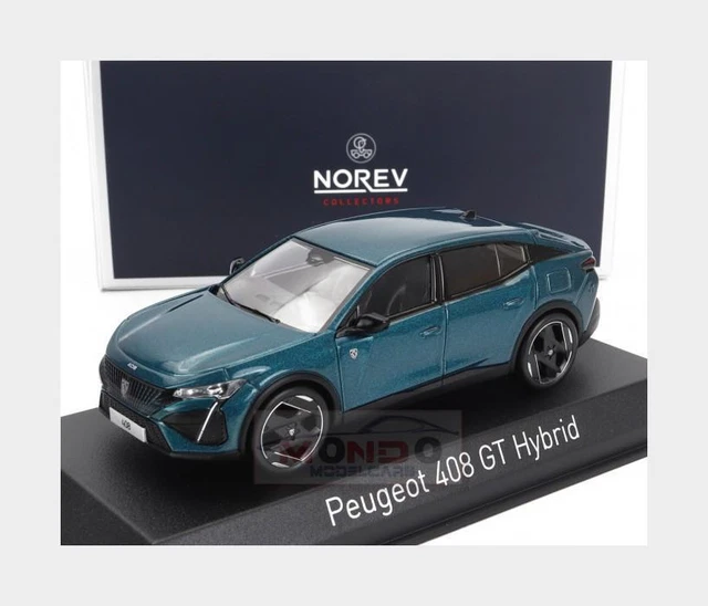 1:43 NOREV PEUGEOT 408 Gt Hybrid 2023 Obsession Blue NV474810 EUR 24,95 ...