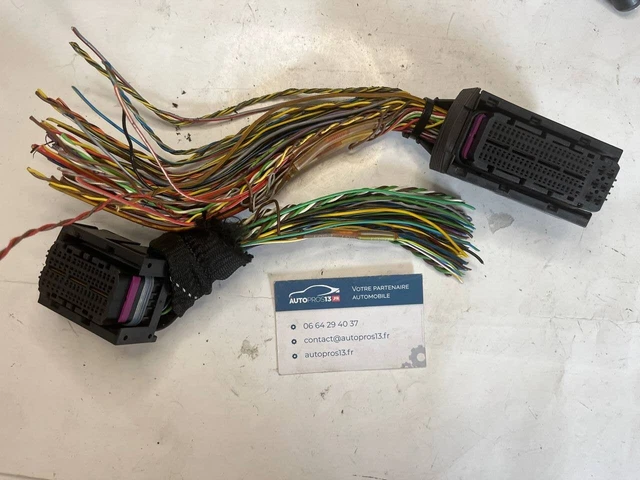 CONNECTEUR FICHE FAISCEAUX Cable Câblage Plug Ecu De Calculateur Moteur ...