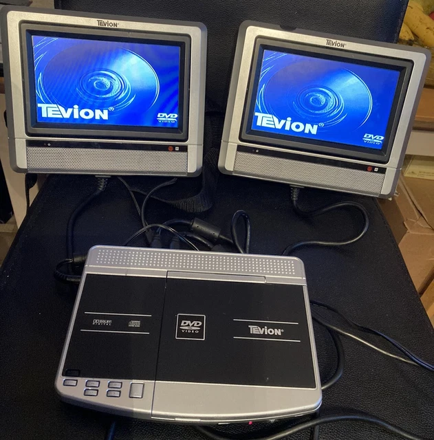 TEVION DVD VIDEO-SET - 12 V - bestehend aus 1 x DVD-Player und 2 x LCD ...