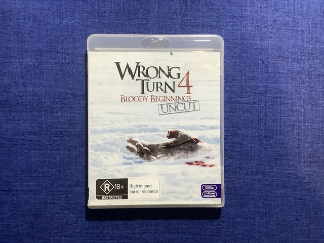 WRONG TURN 4 (Blu-ray, 2011) Uncut Horror - Like New Region B $16.95 ...