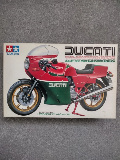 TAMIYA 1:12 SCALE Ducati 900 Mike Hailwood Replica Kit No. 14019 £30.00 ...