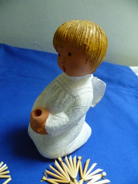 DREI WUNDERSCHÖNE ORIGINAL Singer -Jullar made in Spain Engel - Keramik ...