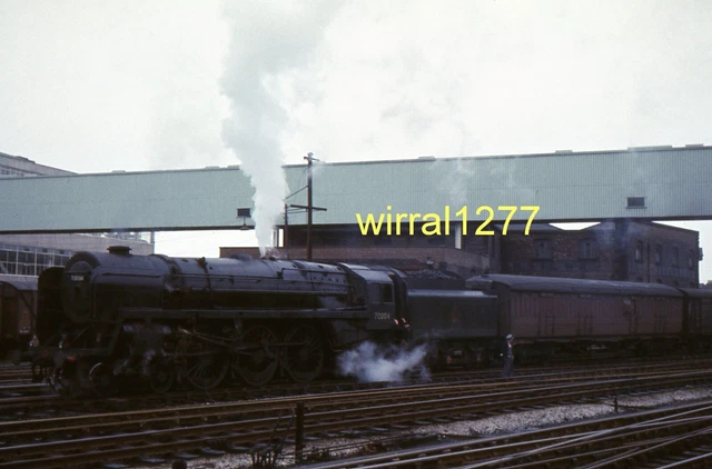ORIGINAL RAILWAY SLIDE BR Britannia 70004 at Preston £2.50 - PicClick UK
